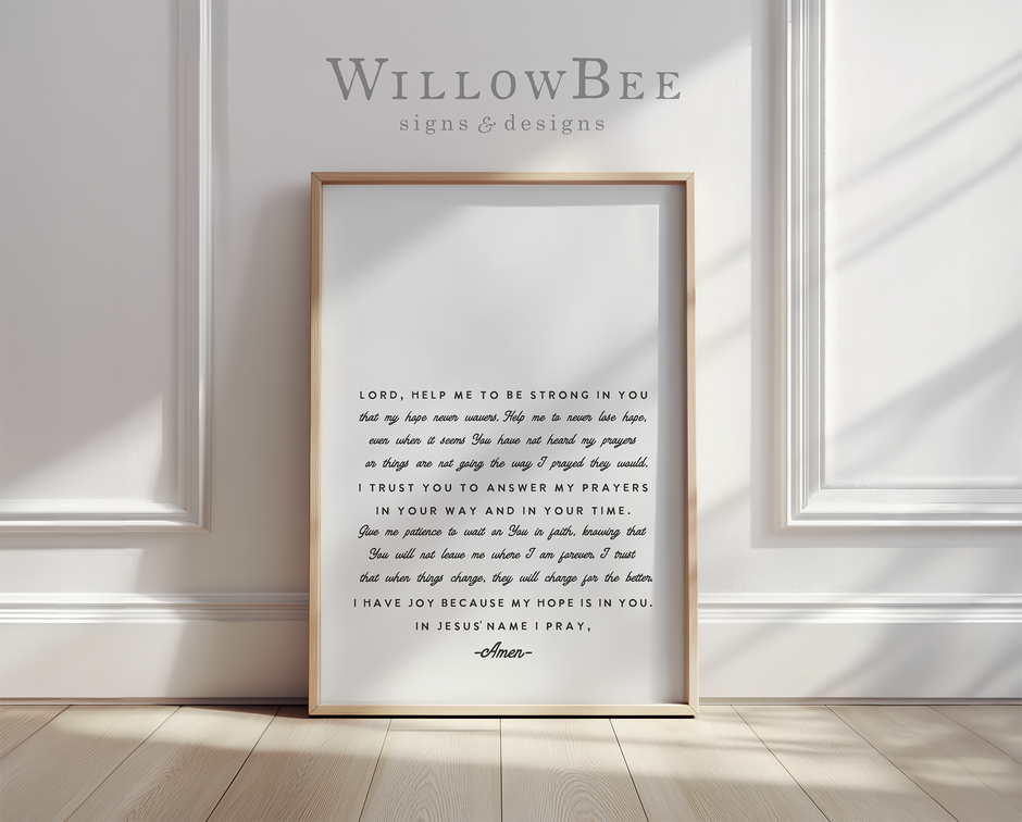 All – WillowBee Signs